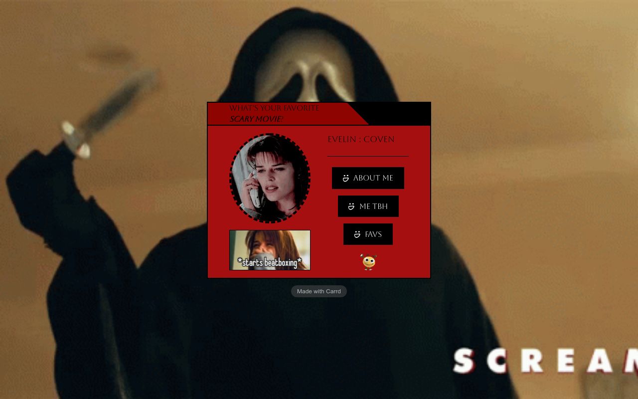 ⋆🦪₊ Magic Carrd!